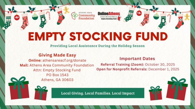 Empty Stocking Fund | Athens Area Community Foundation
